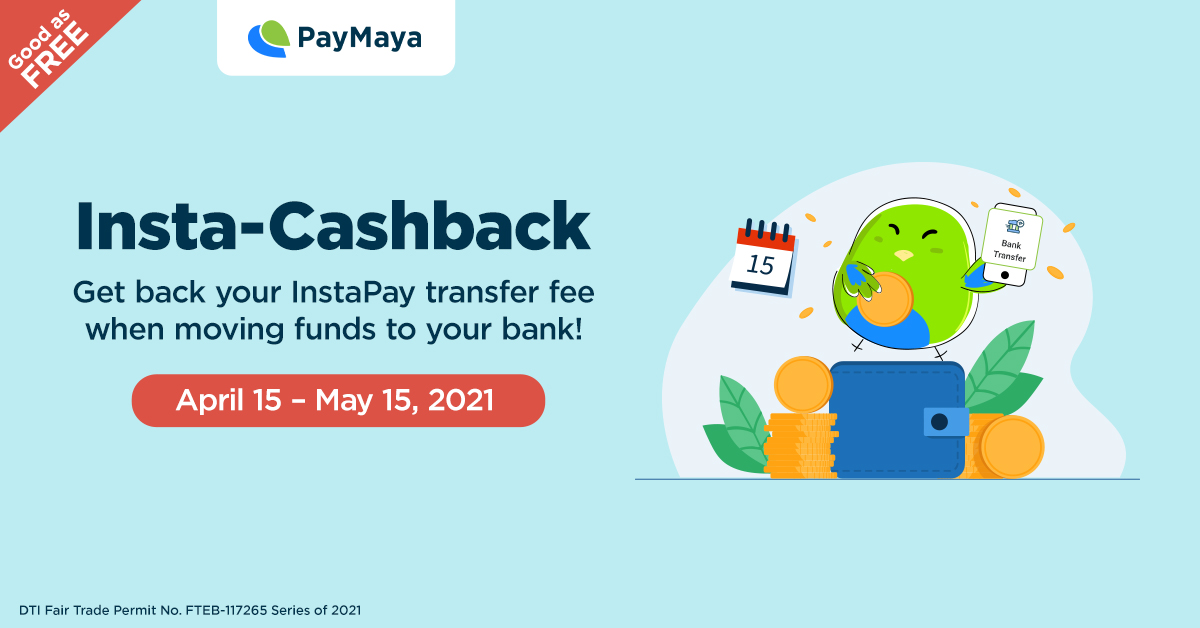 Send money with InstaPay through the PayMaya app | PayMaya Deals