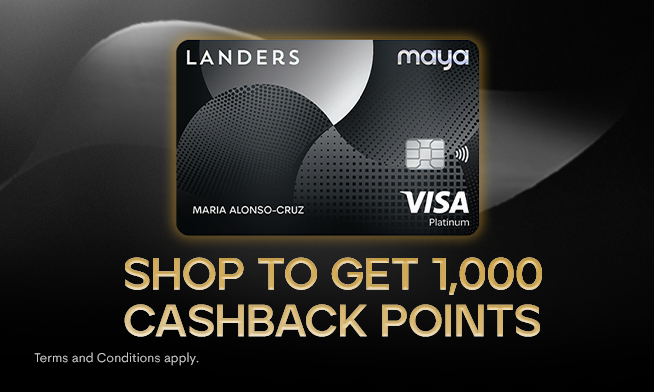 Spend ₱10,000 anywhere with your Landers Credit Card and get ₱1,000 ...