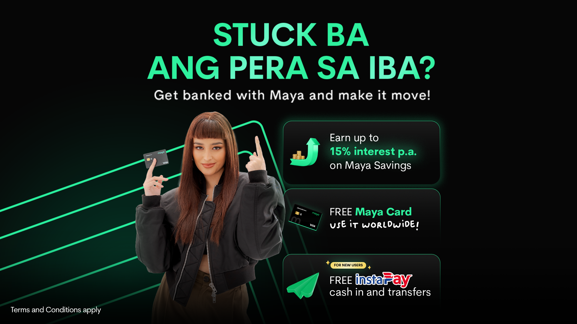 New User Exclusive: FREE Instapay in and out